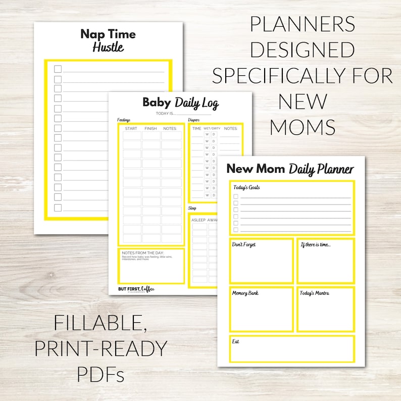 Mom Planner Printable Bundle Planners, Calendars, and Checklists for ...