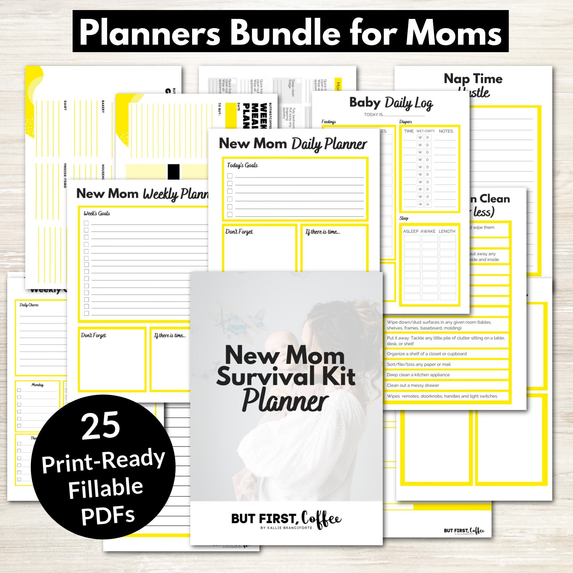 Mom Planner Printable Bundle Planners Calendars and - Etsy Australia