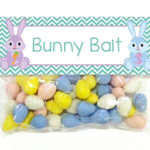 Bunny Bait - PRINTABLE Easter Treat Bag Topper - INSTANT Download - PDF ...