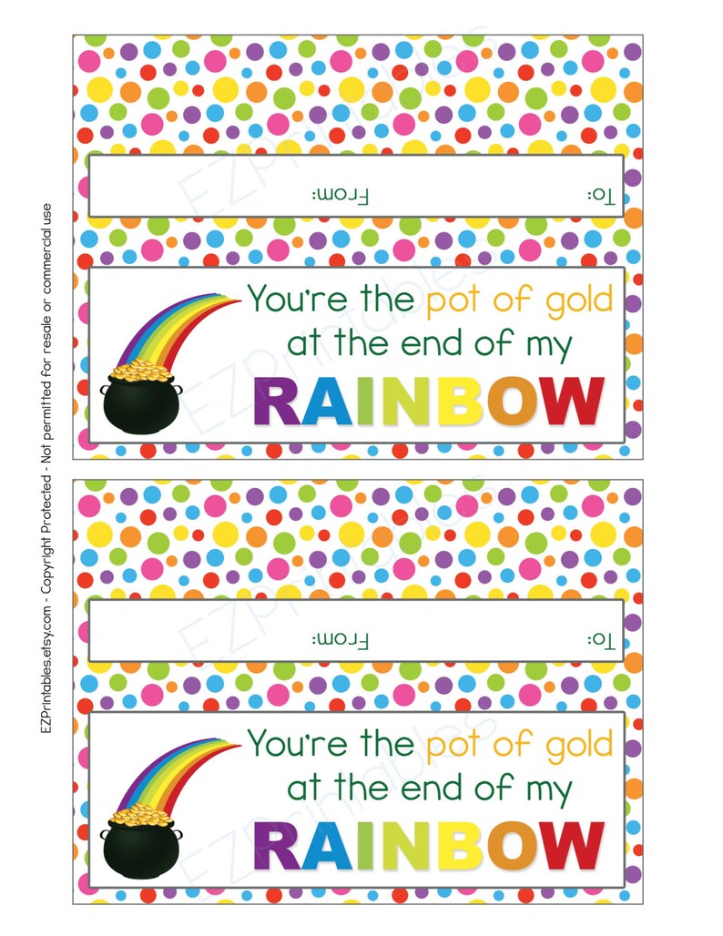 You're the Pot of Gold at the End of My Rainbow - Etsy