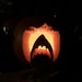 Printable Pumpkin Stencil for Carving - JAWS Shark and Swimmer ...