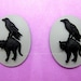 6 Crow Raven Blackbird Black Bird & Black Cat Witch Wiccan Halloween ...