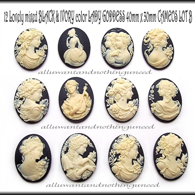 Ivory Cameo - Etsy