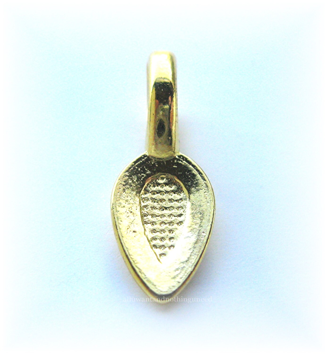 24 Pieces Goldtone Glue on Spoon Bail Bails 21m X 8mm X 6mm - Etsy