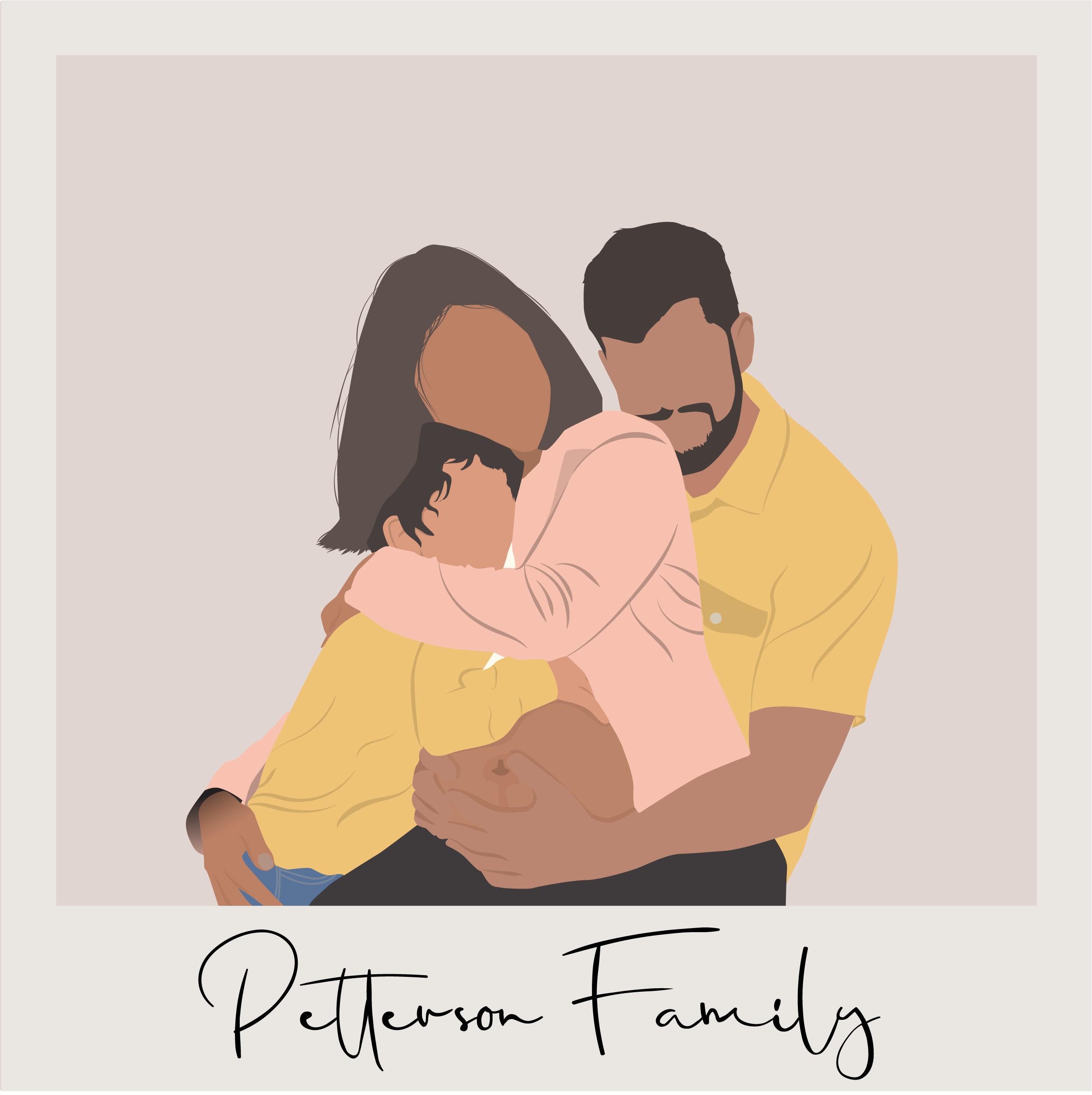 Custom Vector Illustration Portrait From Photo Personalized - Etsy