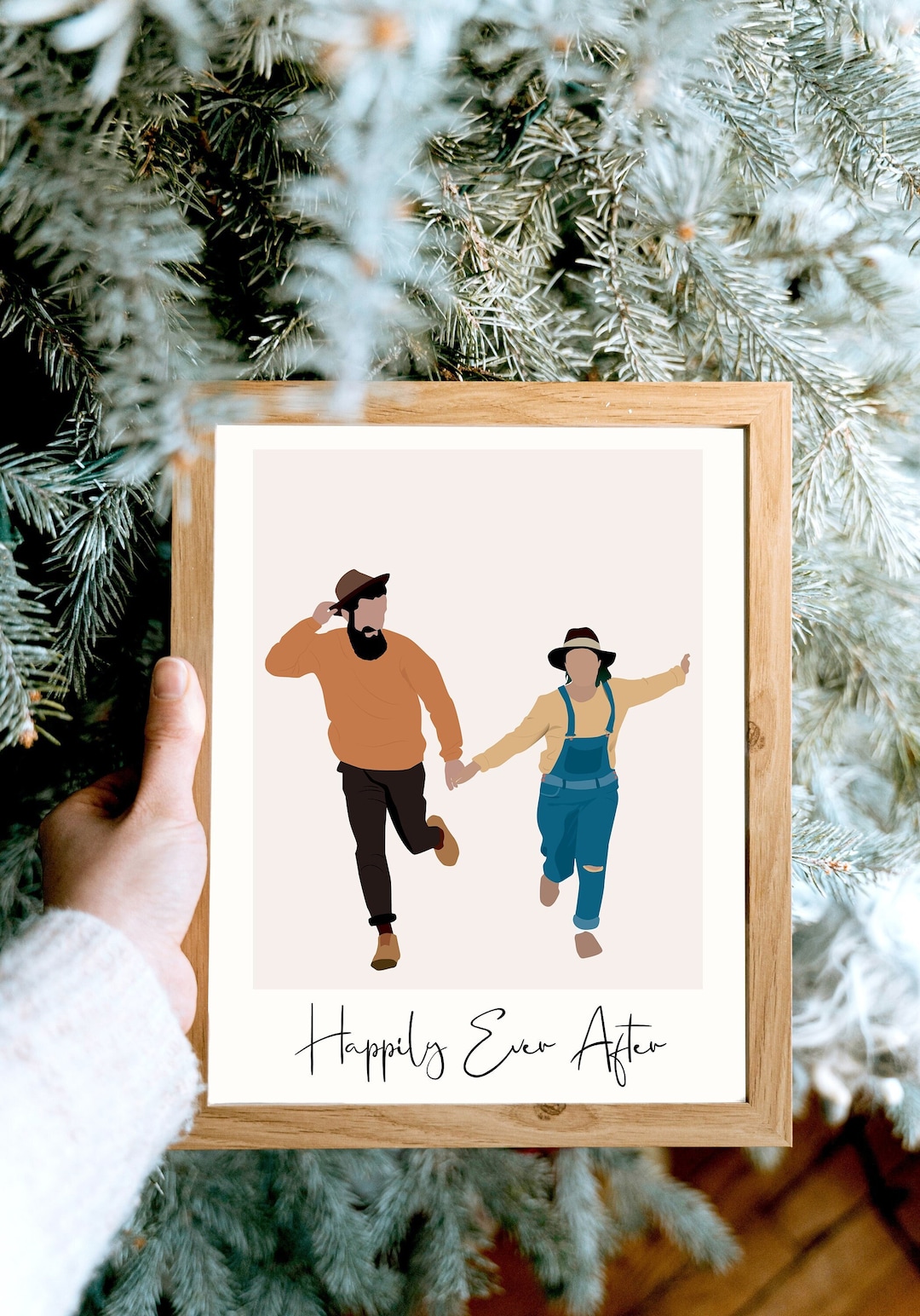 Custom Vector Illustration Portrait From Photo Personalized - Etsy