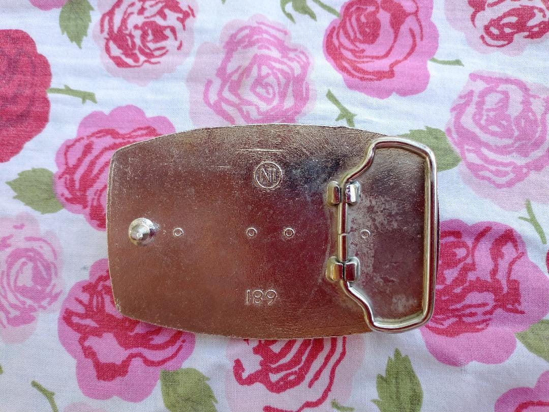 Pink Posey Cowgirl Belt Buckle, Embellished Buckle, Rodeo Queen Buckle ...