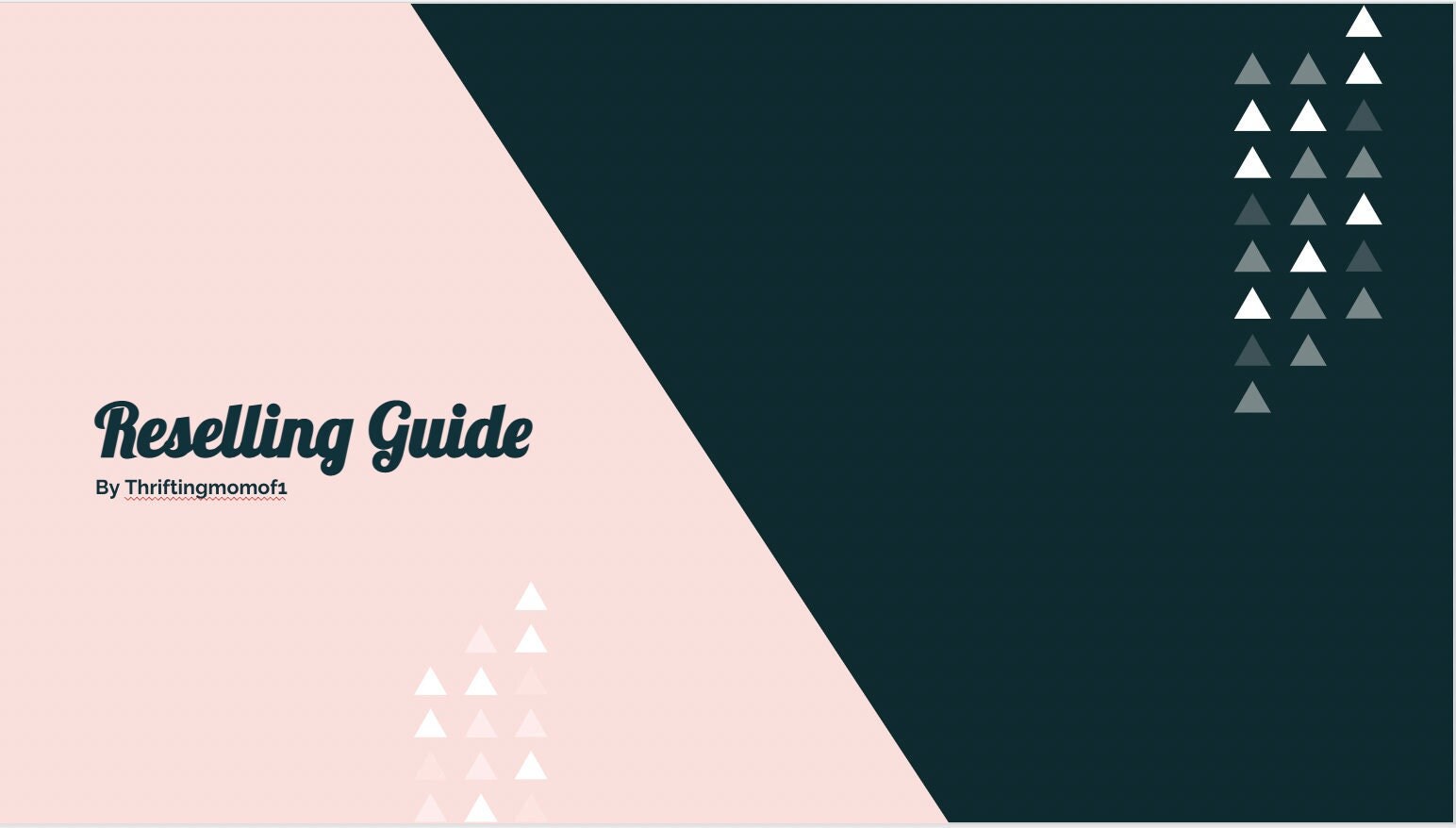 ALL PARTS Reselling Guide the Ins and Outs of Reselling Poshmark ...