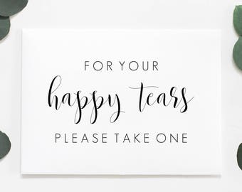 Happy tears sign | Etsy