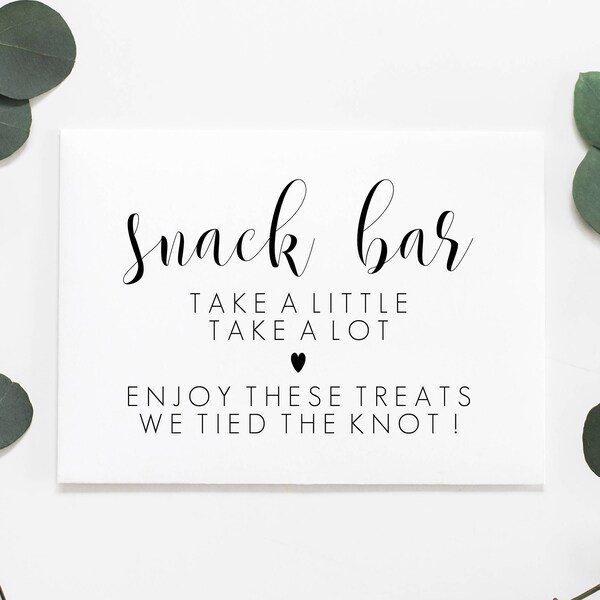 Snack Bar Sign - Etsy