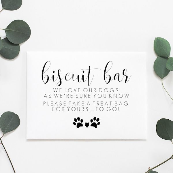 Dog Treat Bar Sign - Etsy