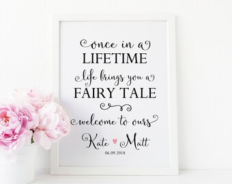 Fairy tale sign | Etsy