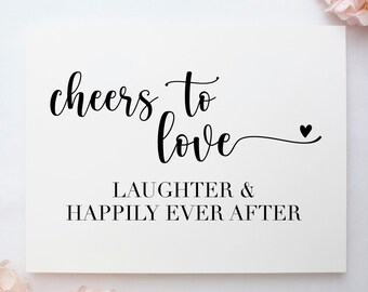 Love Laughter & Happily Ever After Sign Greenery Wedding - Etsy UK