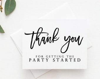 Thank You for Being Our DJ DJ Thank You Card Card for DJ - Etsy