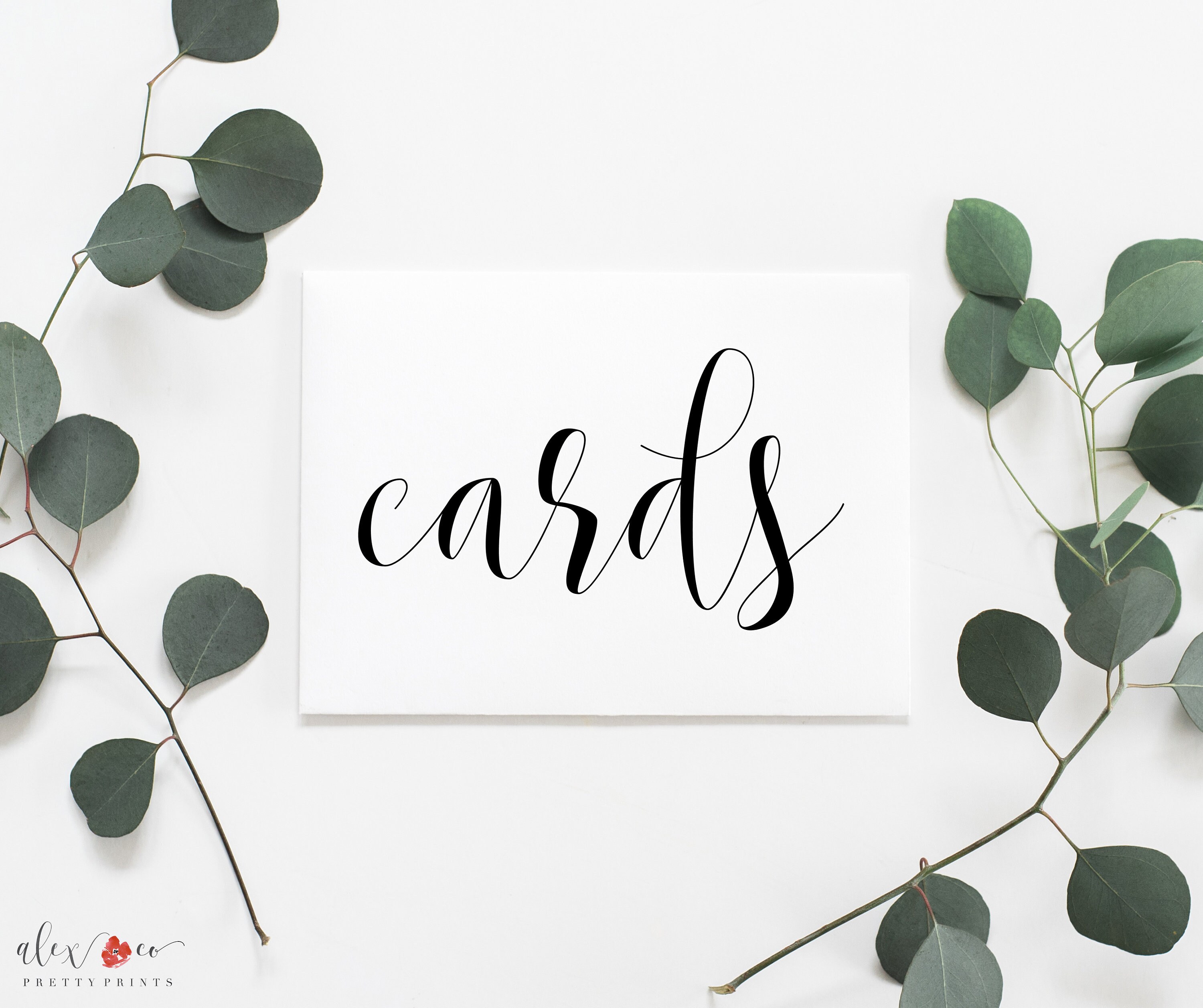 Printable Cards Sign. Cards Printable. Cards Wedding Sign. | Etsy