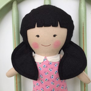 Handmade Asian Rag Doll Perfect Size for Small Hands - Etsy