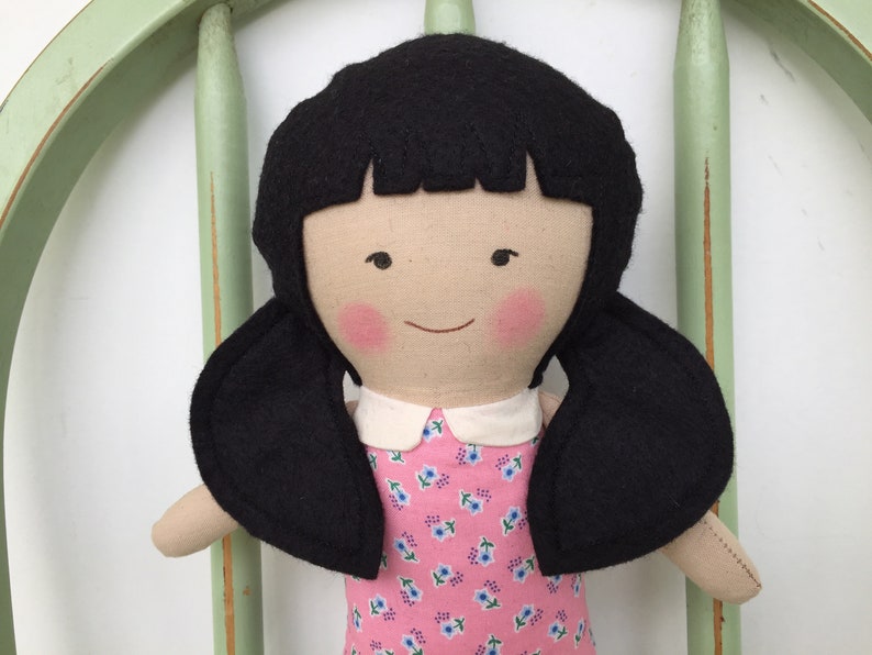 Handmade Asian Rag Doll Perfect Size for Small Hands | Etsy