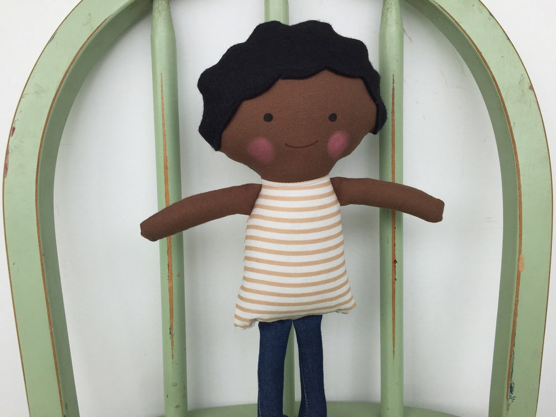 Black African American Handmade Rag Doll Perfect Size for - Etsy