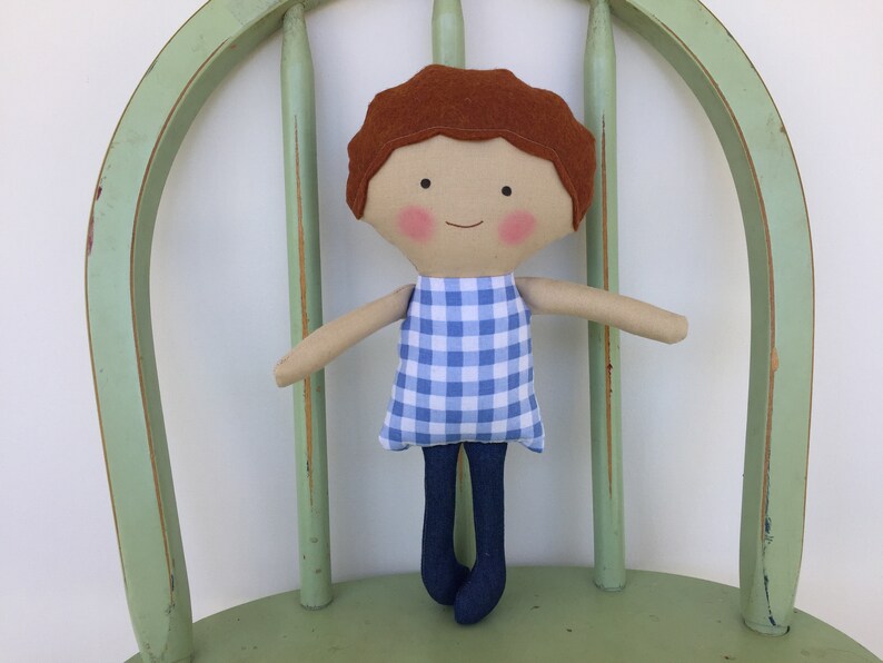 Little Boy Handmade Rag Doll Perfect for Imaginative Play - Etsy