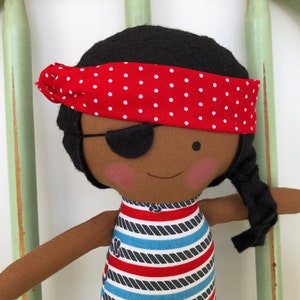 Little Girl Pirate Doll, Perfect for Imaginative Play! - Etsy