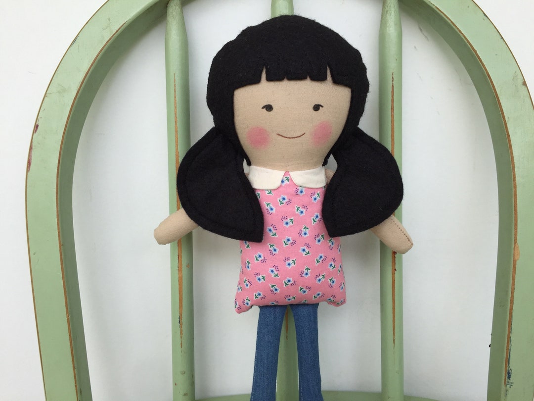 Handmade Asian Rag Doll Perfect Size for Small Hands - Etsy