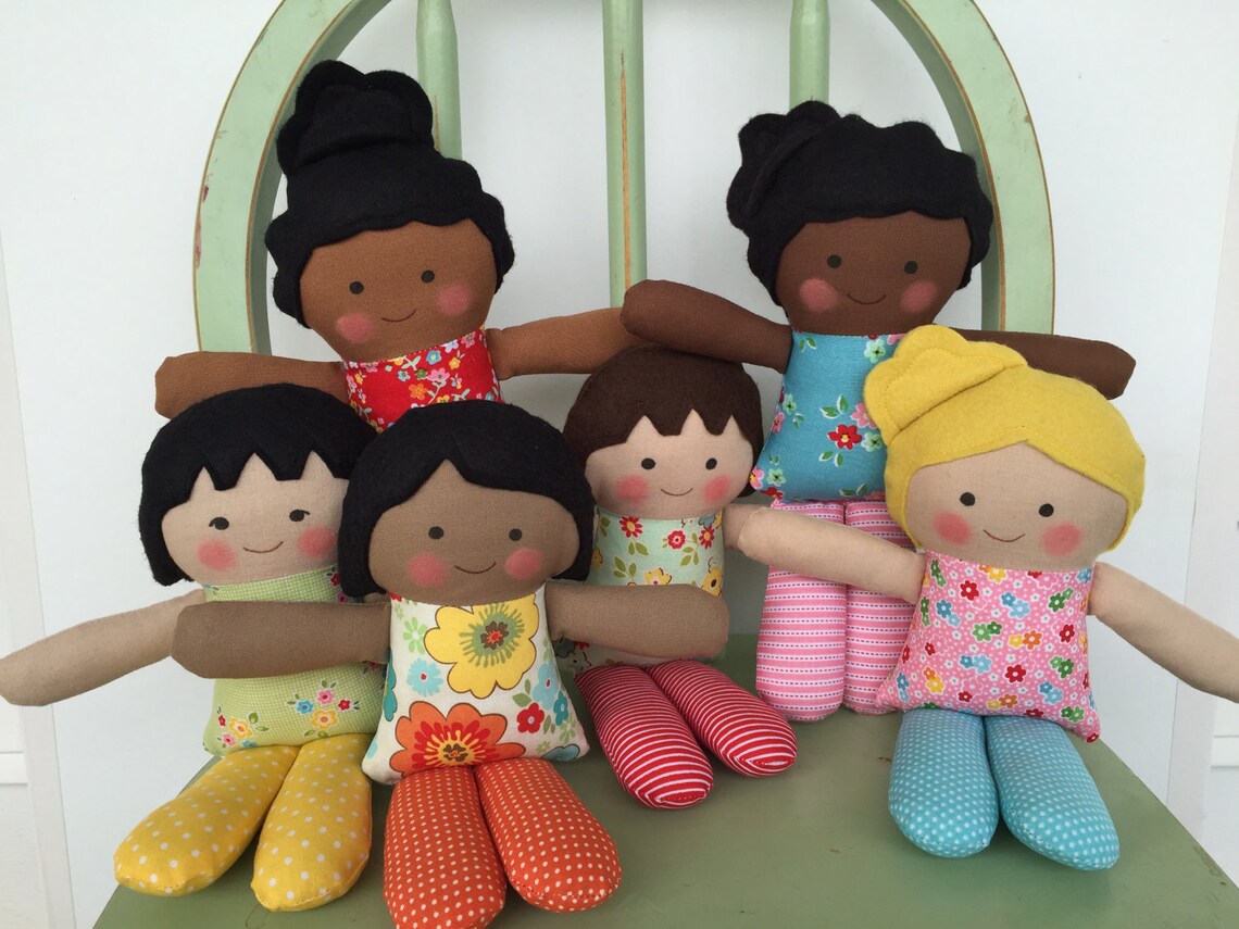 Handmade Little Boy Rag Doll Perfect Size for Small Hands. | Etsy