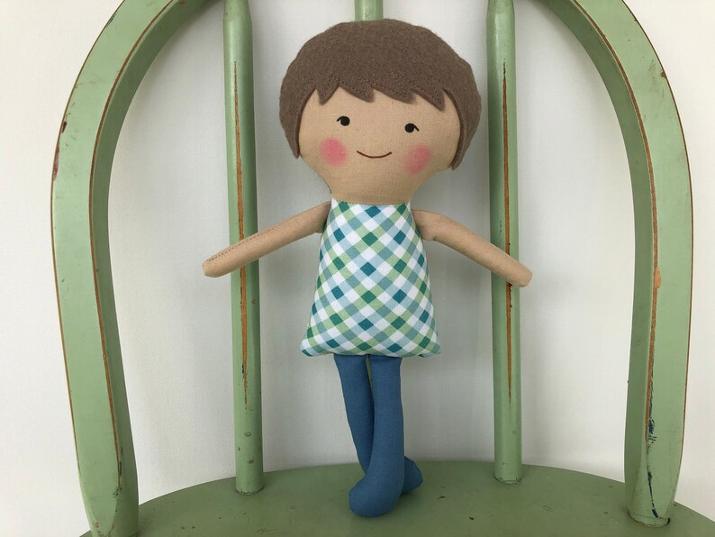 Little Boy Handmade Rag Doll Perfect for Imaginative Play | Etsy
