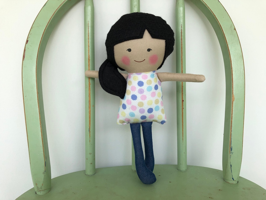 Handmade Asian Rag Doll Perfect Size for Small Hands - Etsy