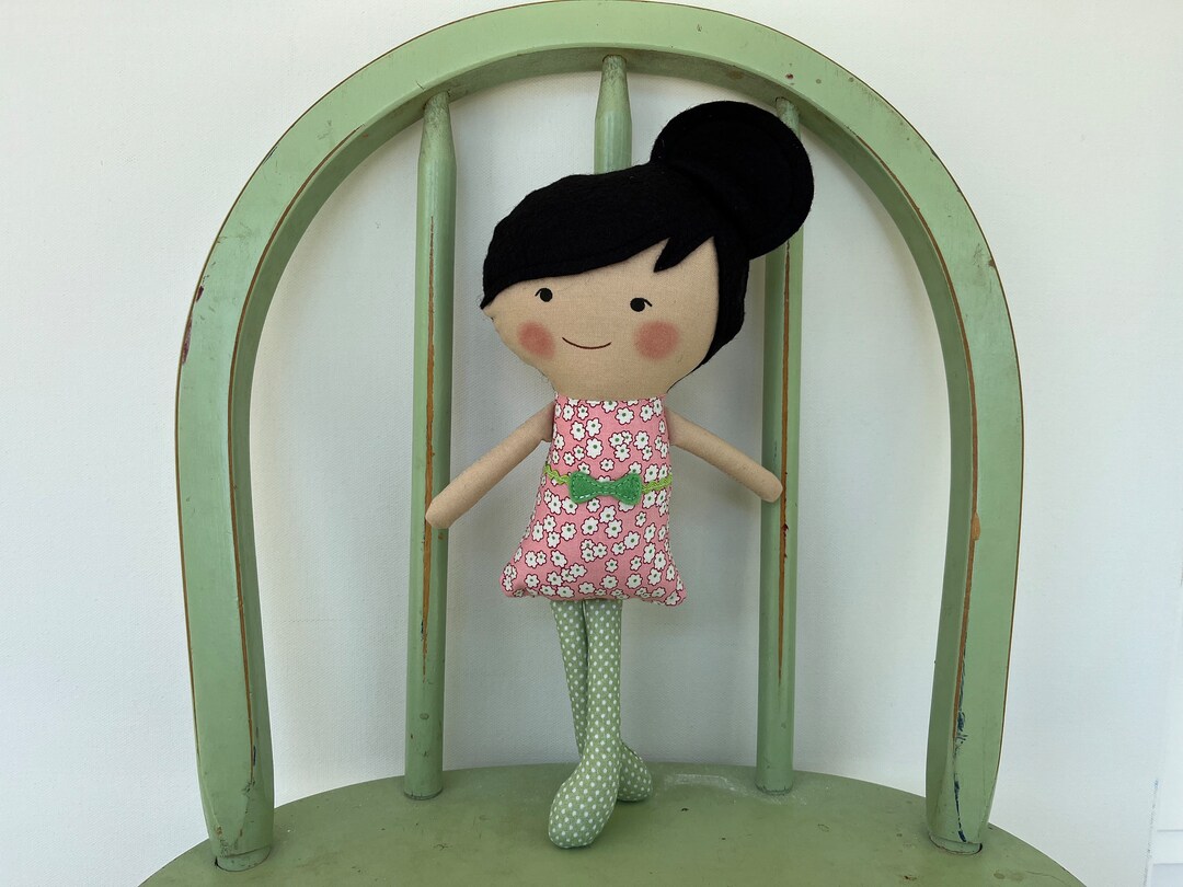 Handmade Asian Rag Doll Perfect Size for Small Hands - Etsy