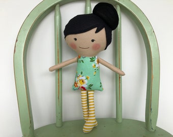 Handmade Asian Rag Doll Perfect Size for Small Hands - Etsy