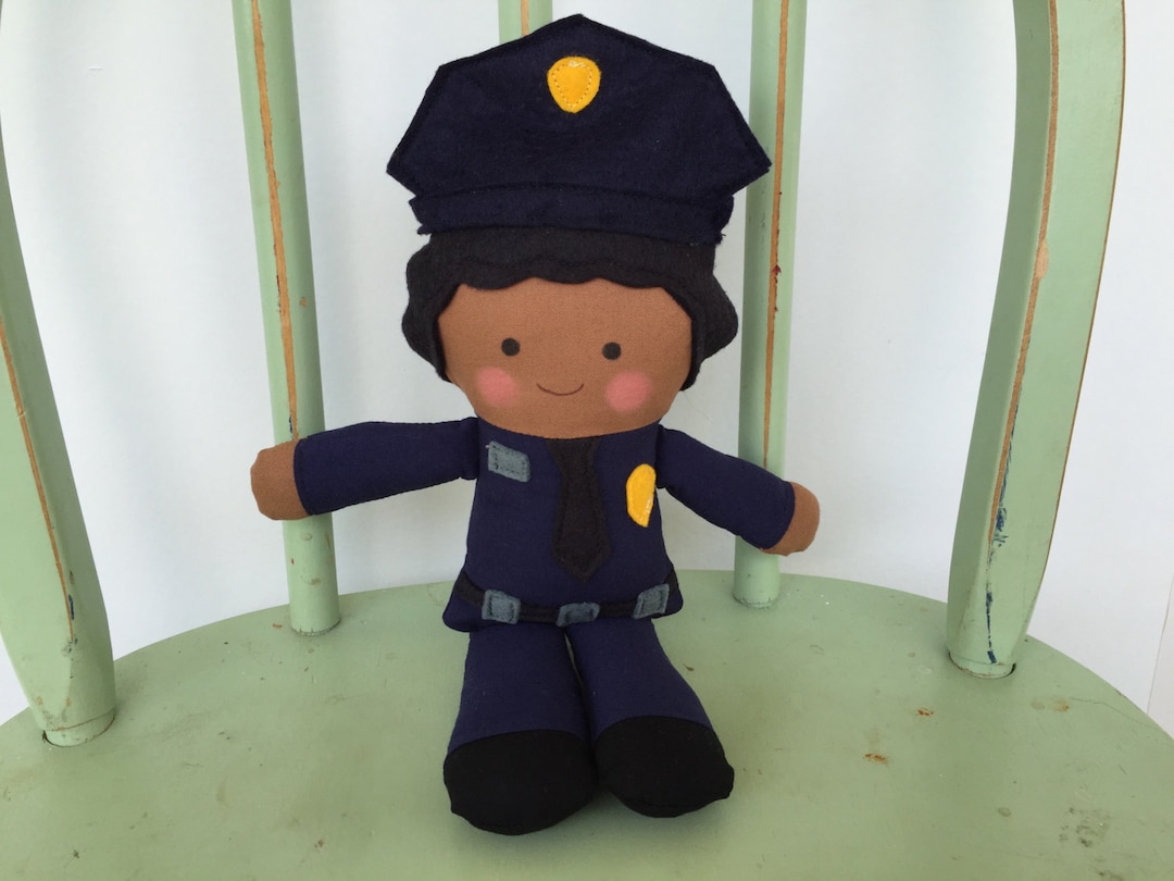 Policeman, Policewoman, Rag Doll, Perfect for Imaginative Play - Etsy