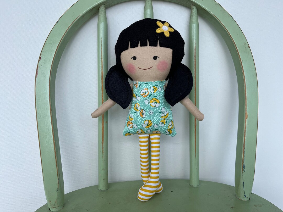 Handmade Asian Rag Doll Perfect Size for Small Hands - Etsy