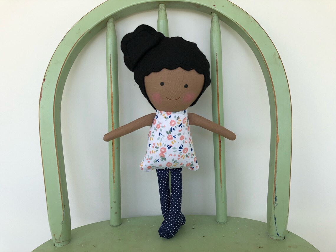 Latino Hispanic Handmade Rag Doll Perfect for Imaginative - Etsy