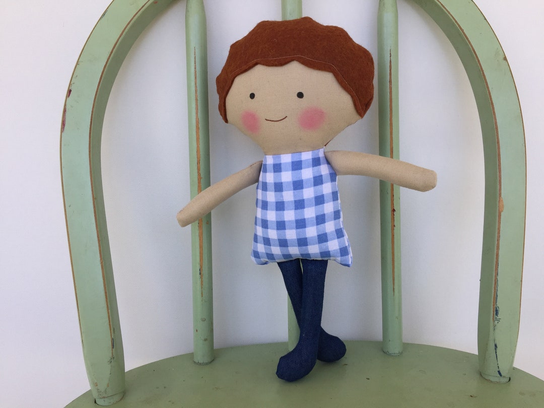 Little Boy, Handmade Rag Doll, Perfect for Imaginative Play - Etsy