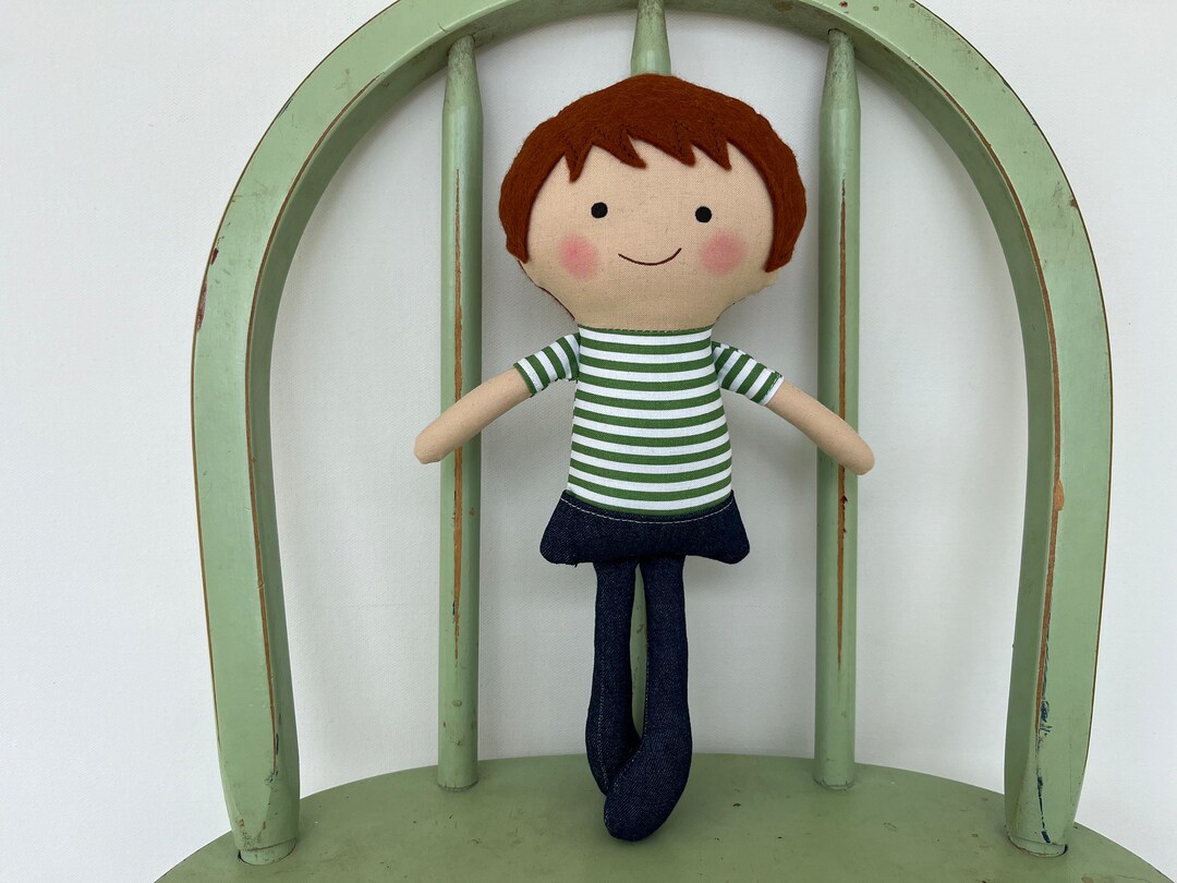 Little Boy, Handmade Rag Doll, Perfect for Imaginative Play - Etsy