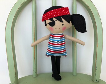 Pirate Doll | Etsy