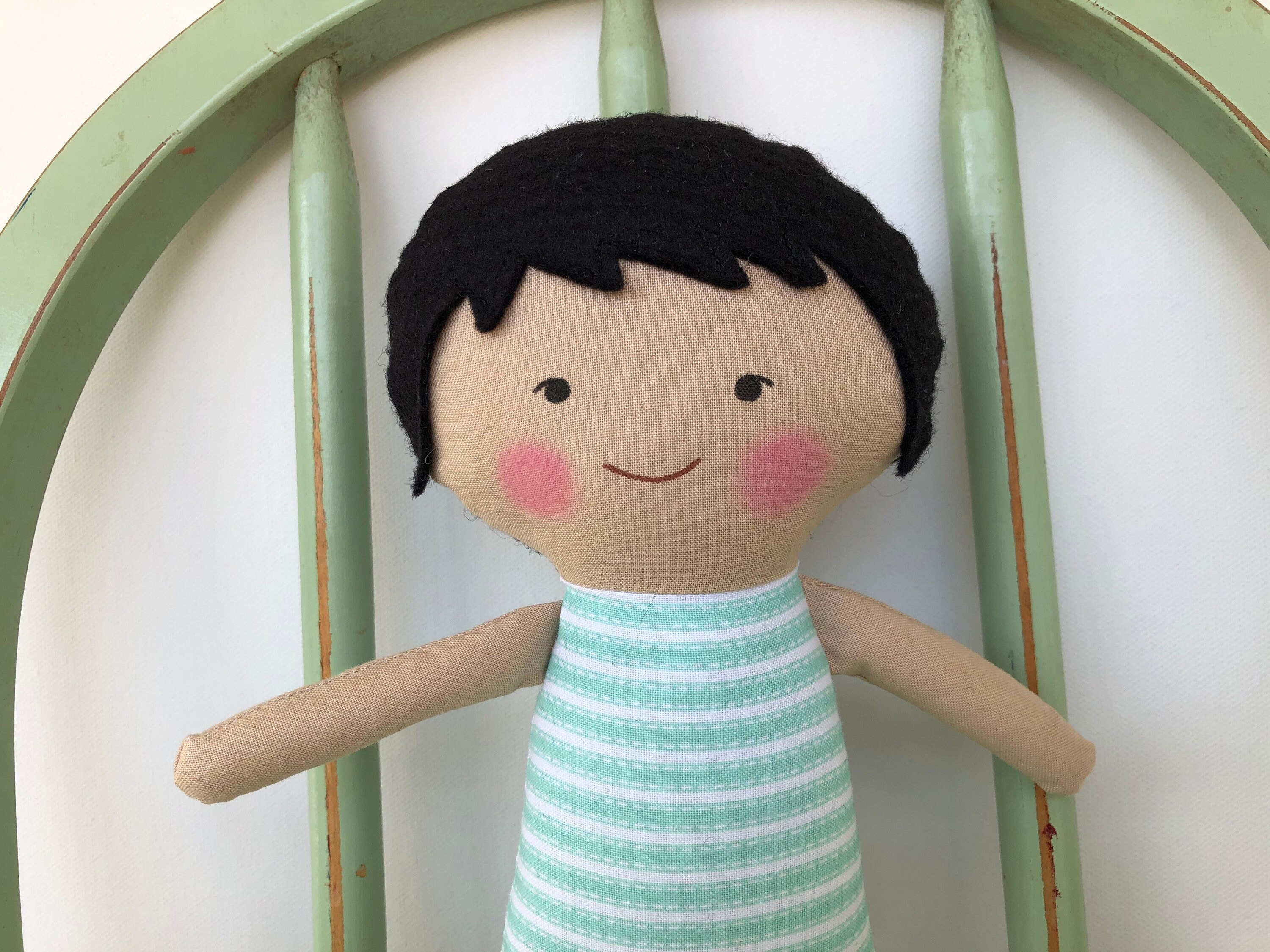 Handmade Asian Rag Doll Perfect Size for Small Hands | Etsy