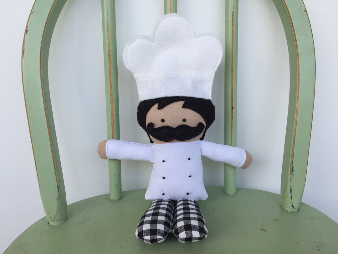 Chef Cook Rag Doll Perfect for Imaginative Play - Etsy