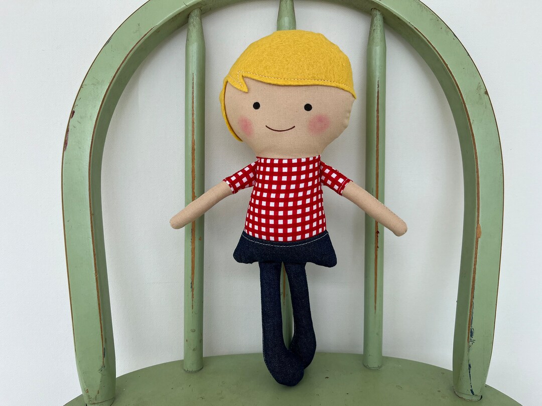 Little Boy, Handmade Rag Doll, Perfect for Imaginative Play! - Etsy