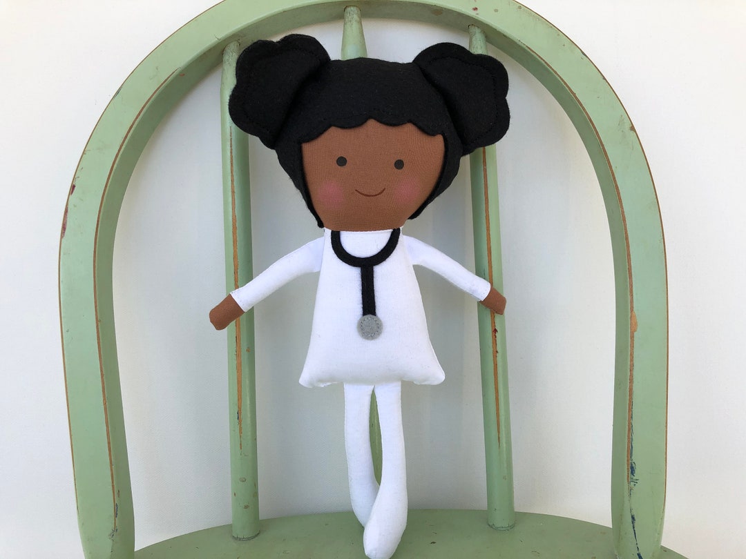 Handmade Doctor, Physician, Rag Doll, Perfect for Imaginative Play - Etsy