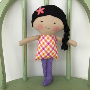 Handmade Asian Rag Doll, Perfect Size for Small Hands - Etsy