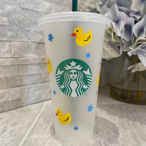 Yellow Rubber Duck Cold Cup - Etsy