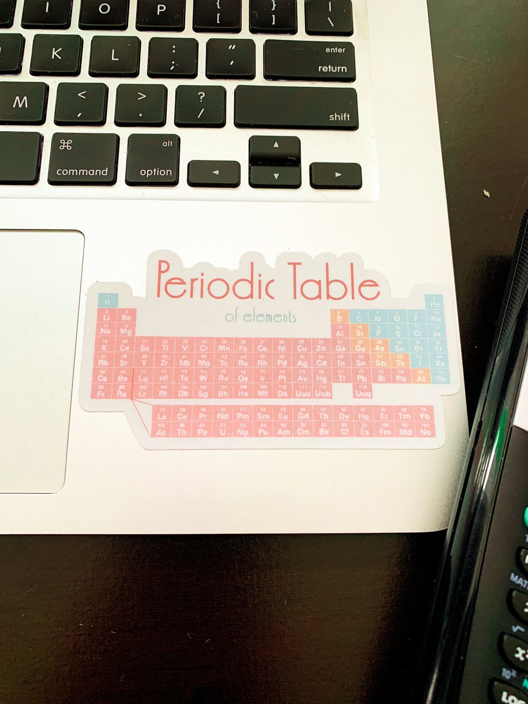 Custom Waterproof Periodic Table Sticker - Etsy