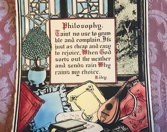 Vintage motto | Etsy