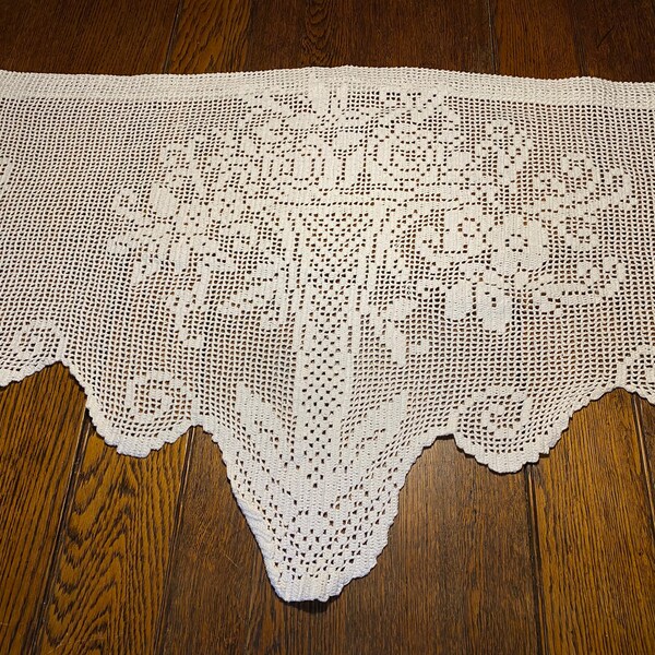 Crochet Valance - Etsy