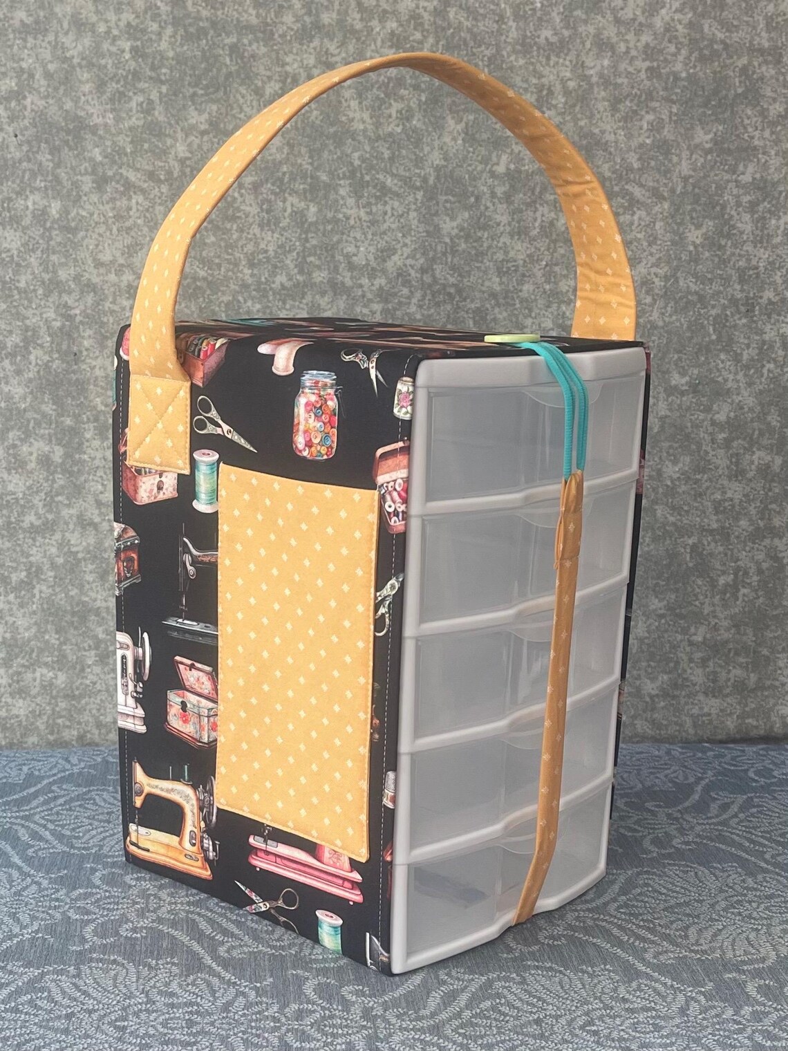 Craft 5 Drawer Travel Storage Caddy - Etsy