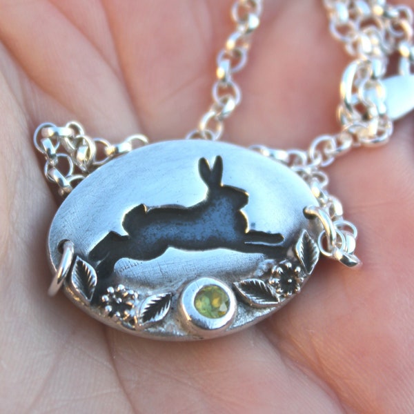 Hare Pendant - Etsy