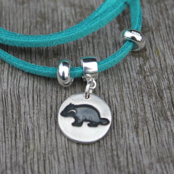 Badger Charm - Etsy