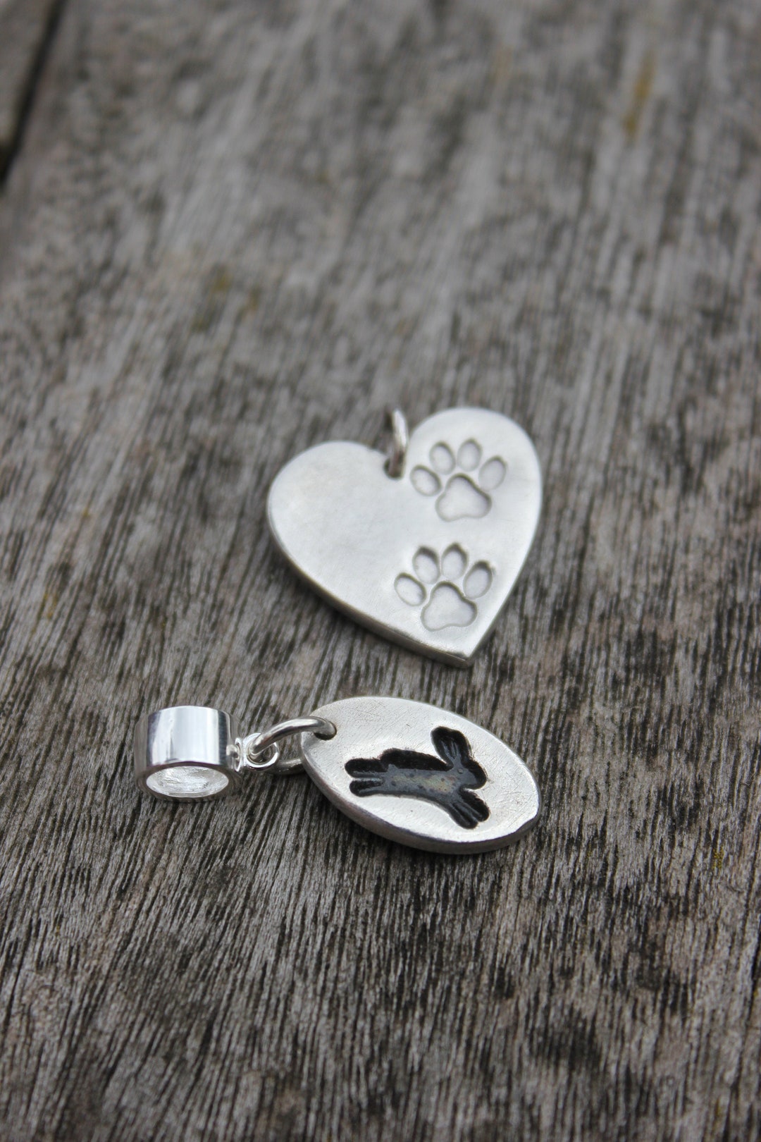 Tiny Silver Oval Shaped Running Hare Charm, Fits Pandora Bracelet - Etsy