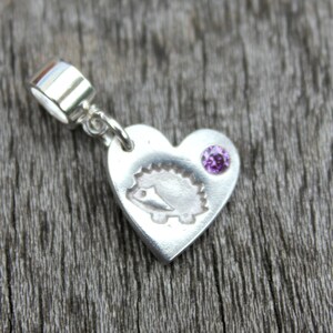 Amethyst Pandora Hedgehog Charm, Pandora Animal Charm, Pandora Wildlife ...